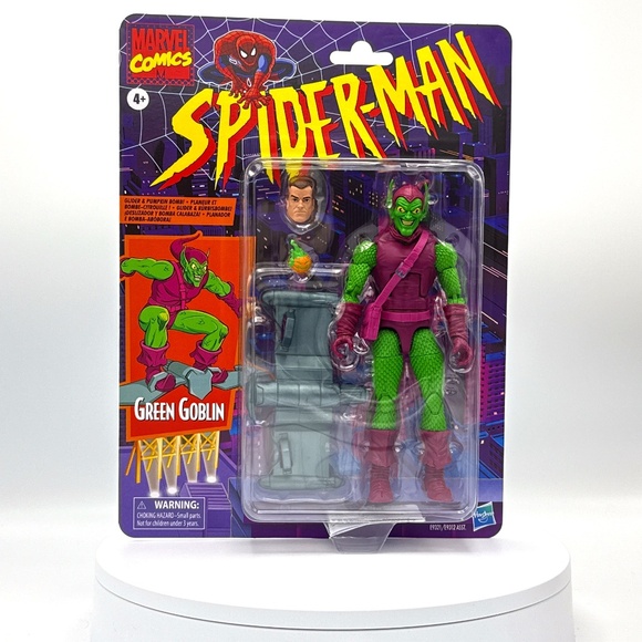 Hasbro | Toys | Spiderman Retro Marvel Legends Green Goblin 6inch ...